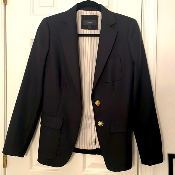 J. Crew | Jackets & Coats | Navy Blue J Crew Blazer | Poshmark